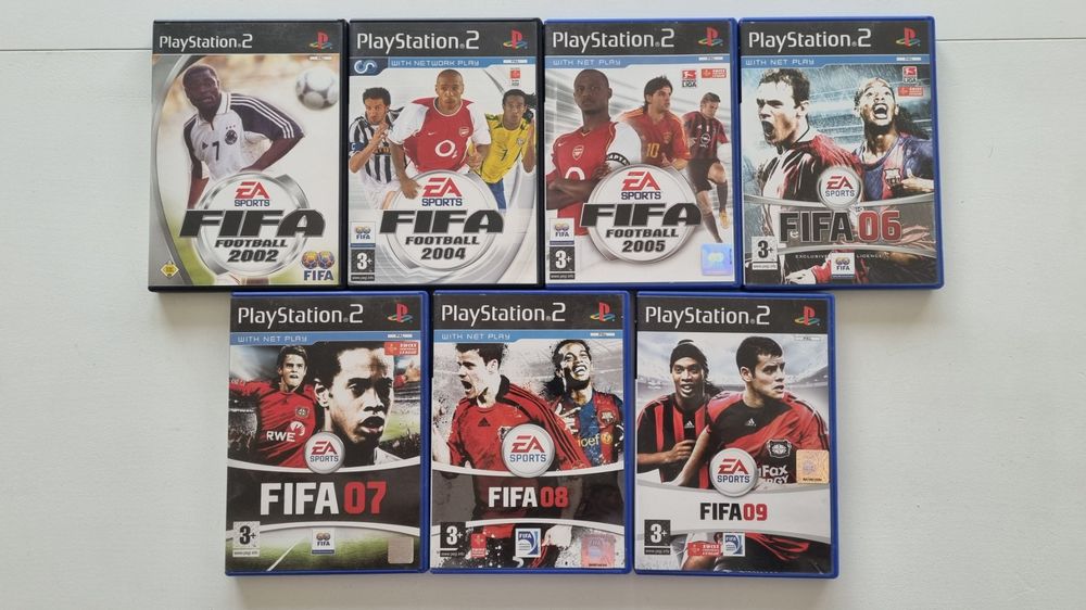 FIFA PS2 Sammlung Spiele (Gebraucht) in Birsfelden für CHF 28 – mit Lieferung auf Ricardo kaufen