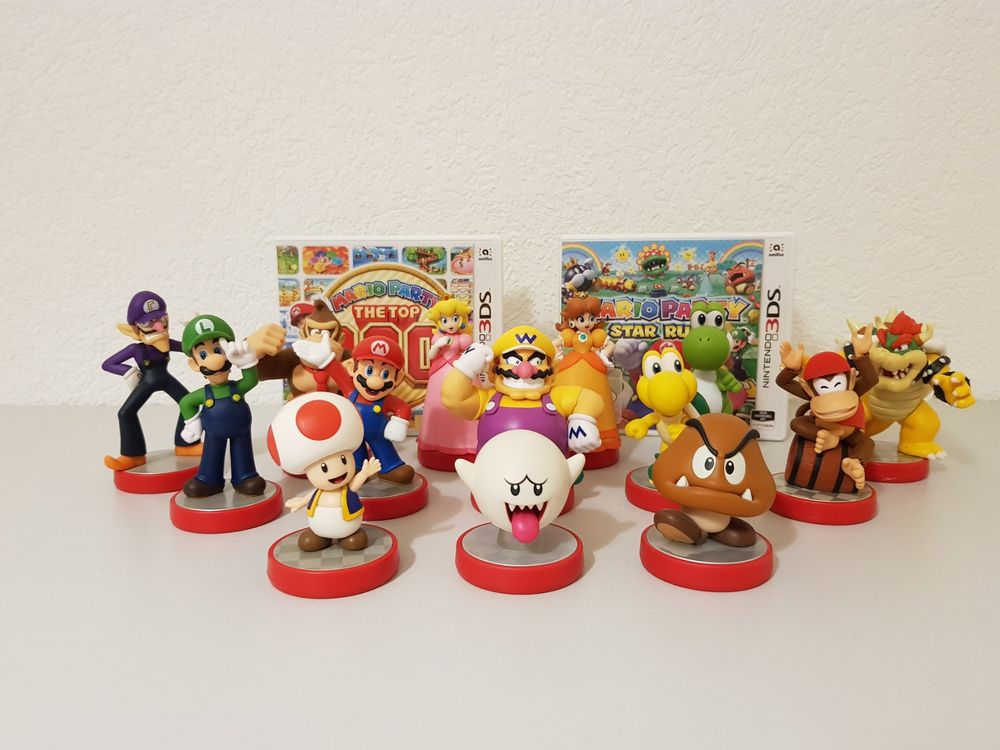 14x amiibo Super Mario inkl. 2 Games | Kaufen auf Ricardo