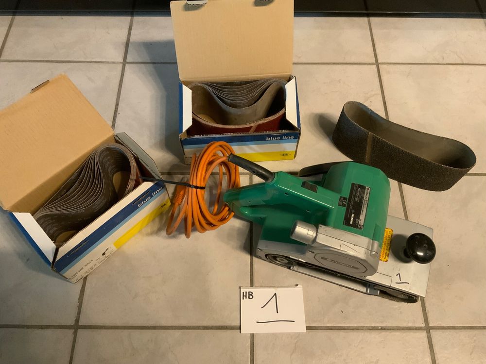 Hitachi Bandschleifer SB-110 (Bosch,Metabo,Dewalt,Milwaukee) (Gebraucht ...
