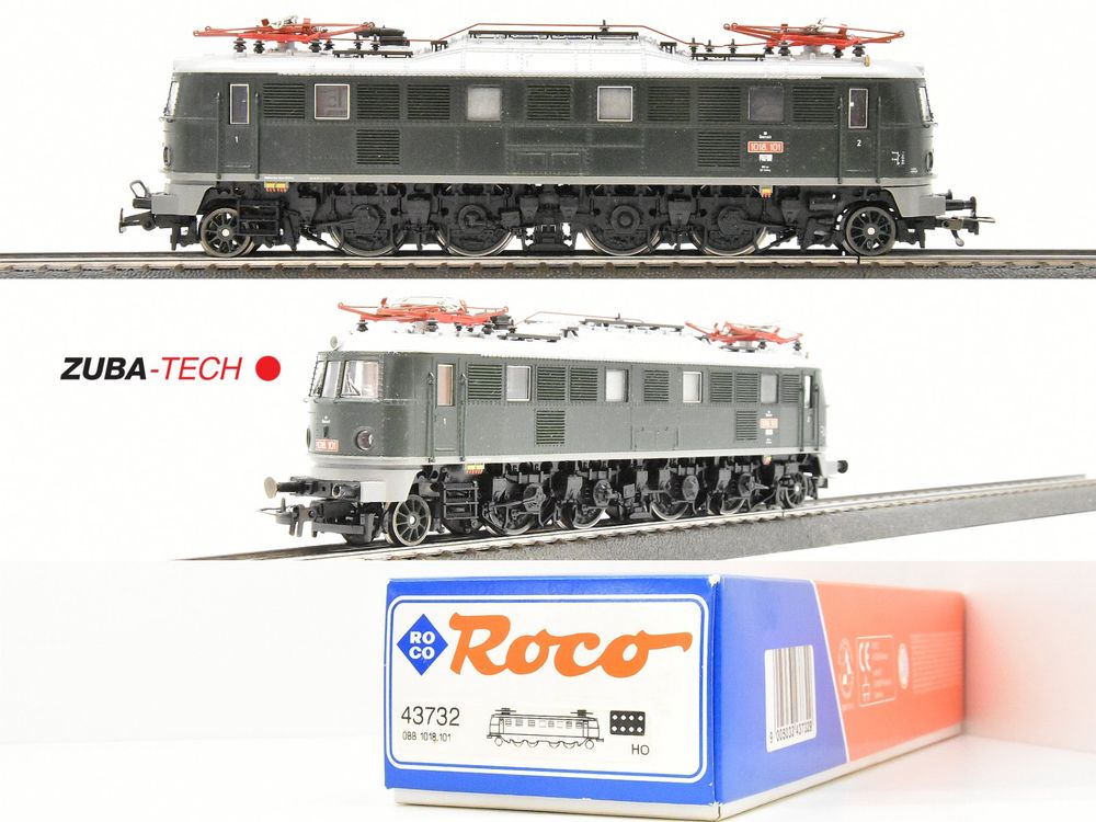 Roco 43732 E-Lok Rh 1018 der ÖBB, H0 DC Analog mit OVP | Kaufen auf Ricardo