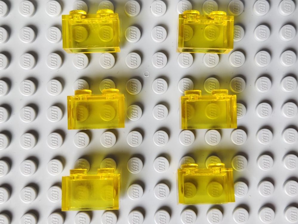 LEGO Classic Space - Brick 1x2 Mold Pip Side - 3065 (Gebraucht) in ...
