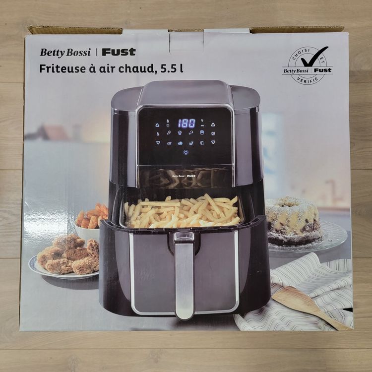 Betty Bossi / Fust Airfryer XXL 5.5L Heissluft-Fritteuse | Acheter sur ...