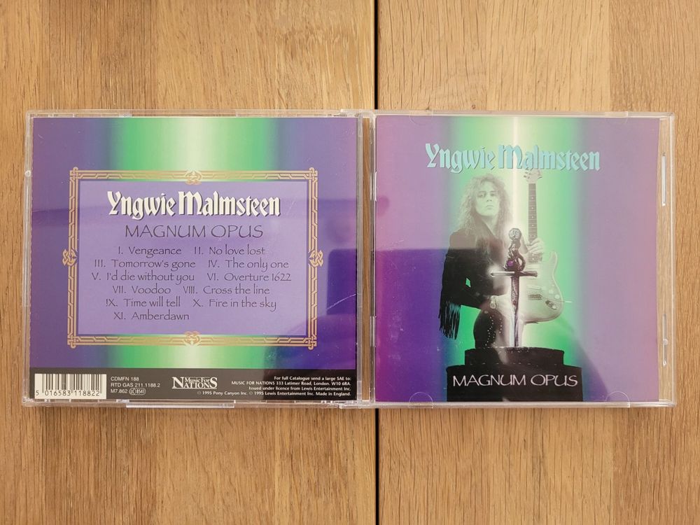 CD Yngwie Malmsteen - Magnus Opus, 1995 (Gebraucht) in für CHF 6 – mit ...