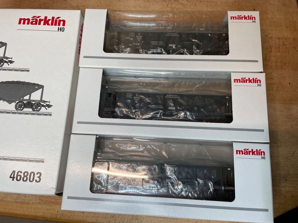 Märklin 46803 Kohletrichterwagen-Set 3 St | Kaufen auf Ricardo