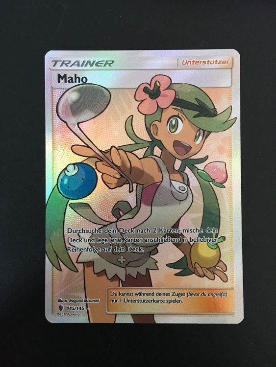 Pokémon Trainer Karte Maho FullArt (Gebraucht) in Zuzwil BE für CHF 28 ...