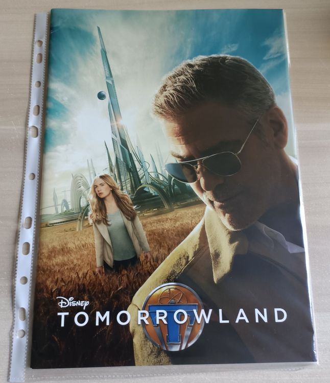 TOMORROWLAND Japan Programm Heft Buch Film (Neu (gemäss Beschreibung ...