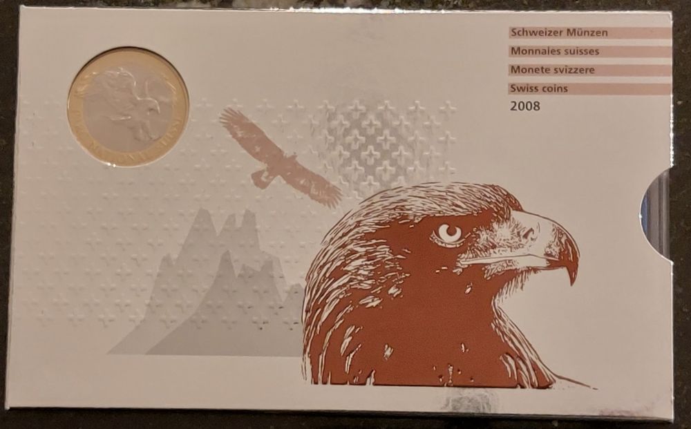 CH - Münzsatz 2008 pp (Neu (gemäss Beschreibung)) in Arch für CHF 70 – mit Lieferung auf Ricardo ...