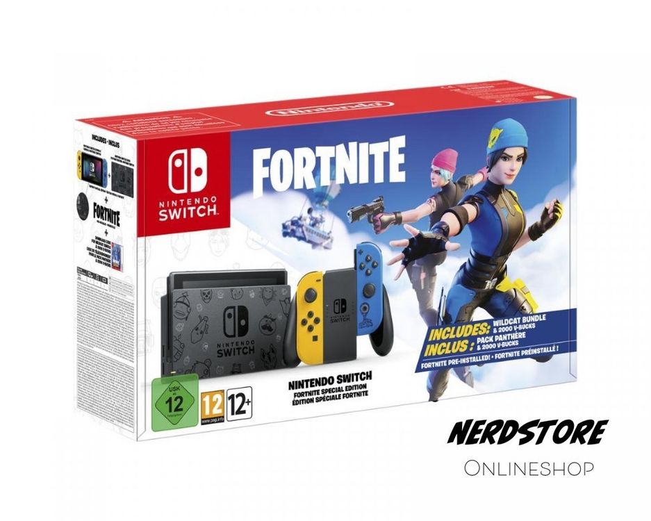 Nintendo Switch Fortnite - Limitierte Dock Station Set (Gebraucht) in ...