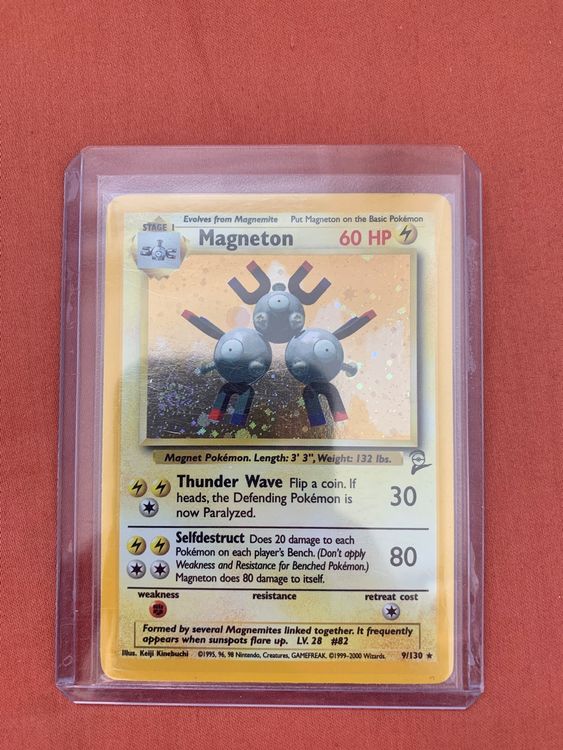 Carte Pokémon Magneton holo ( set de base ) (Gebraucht) in Genève für ...