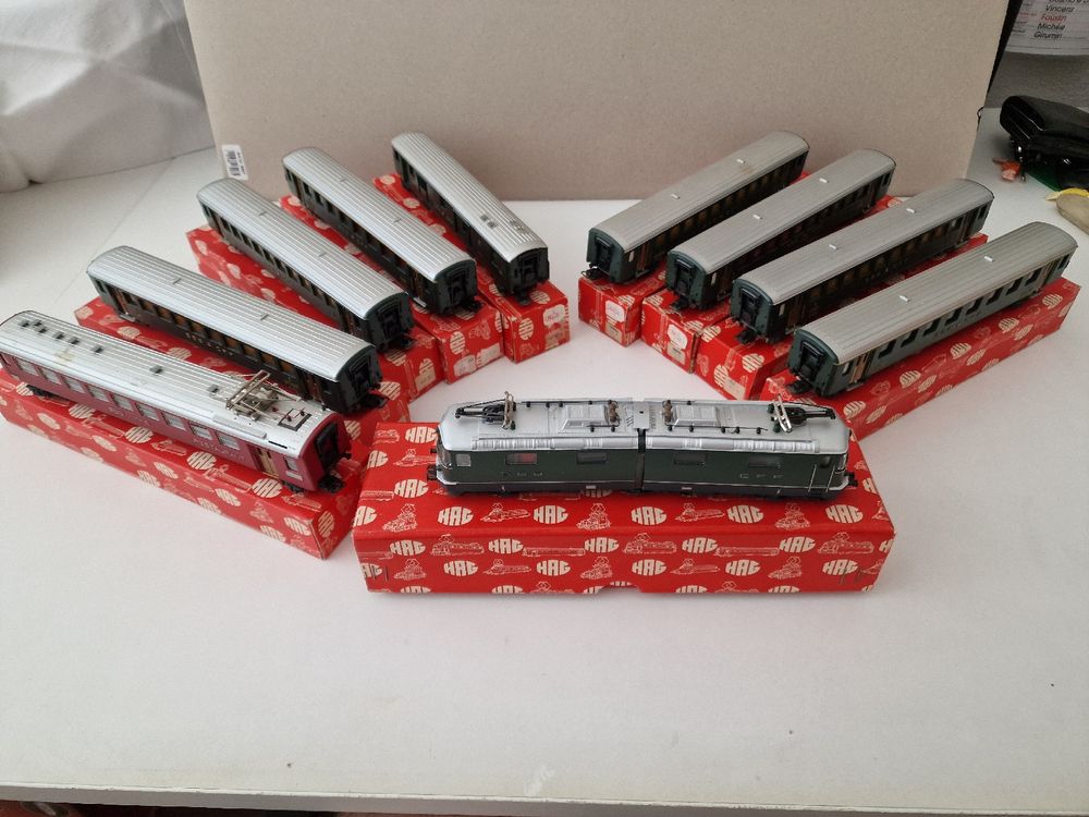 SBB CFF SFF Modell eisenbahn mit Restaurant (Gebraucht) in Diepoldsau ...