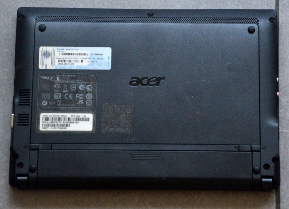 Notebook Acer Aspire One PAV70 10,1" (Gebraucht) in Collonges für CHF ...