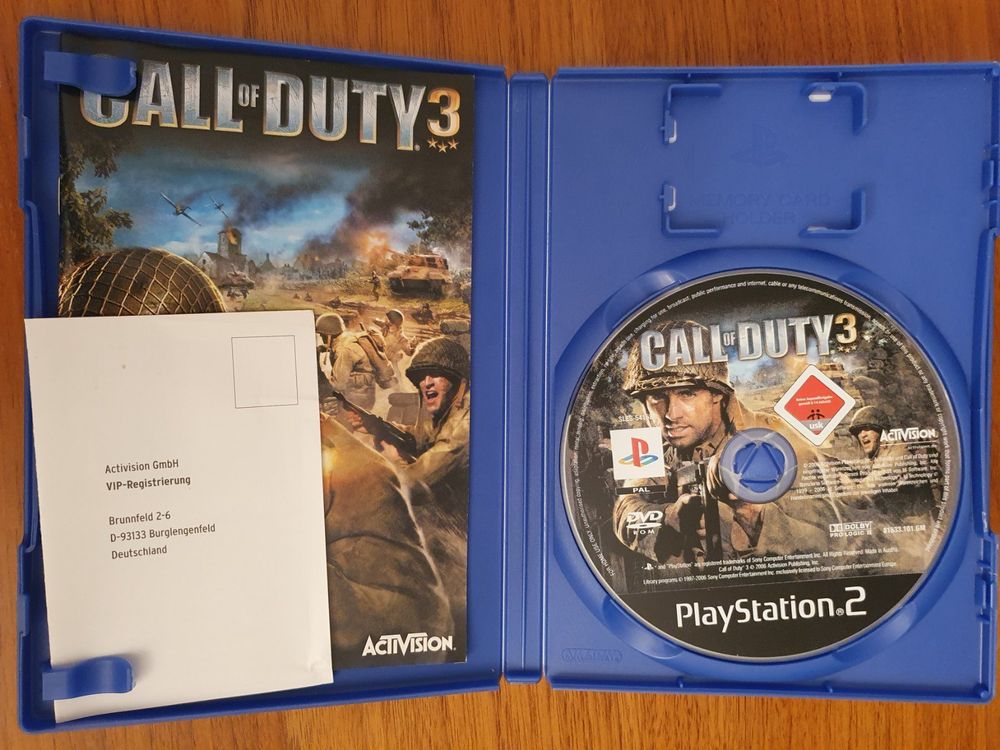 PS2 Call of Duty 3 / Playstation 2 Shooter #L (Gebraucht) in Oberdorf ...