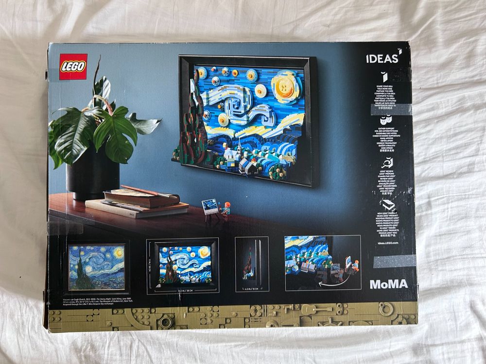LEGO IDEAS #041 The Starry Night by Vincent van Gogh MoMA (Gebraucht ...