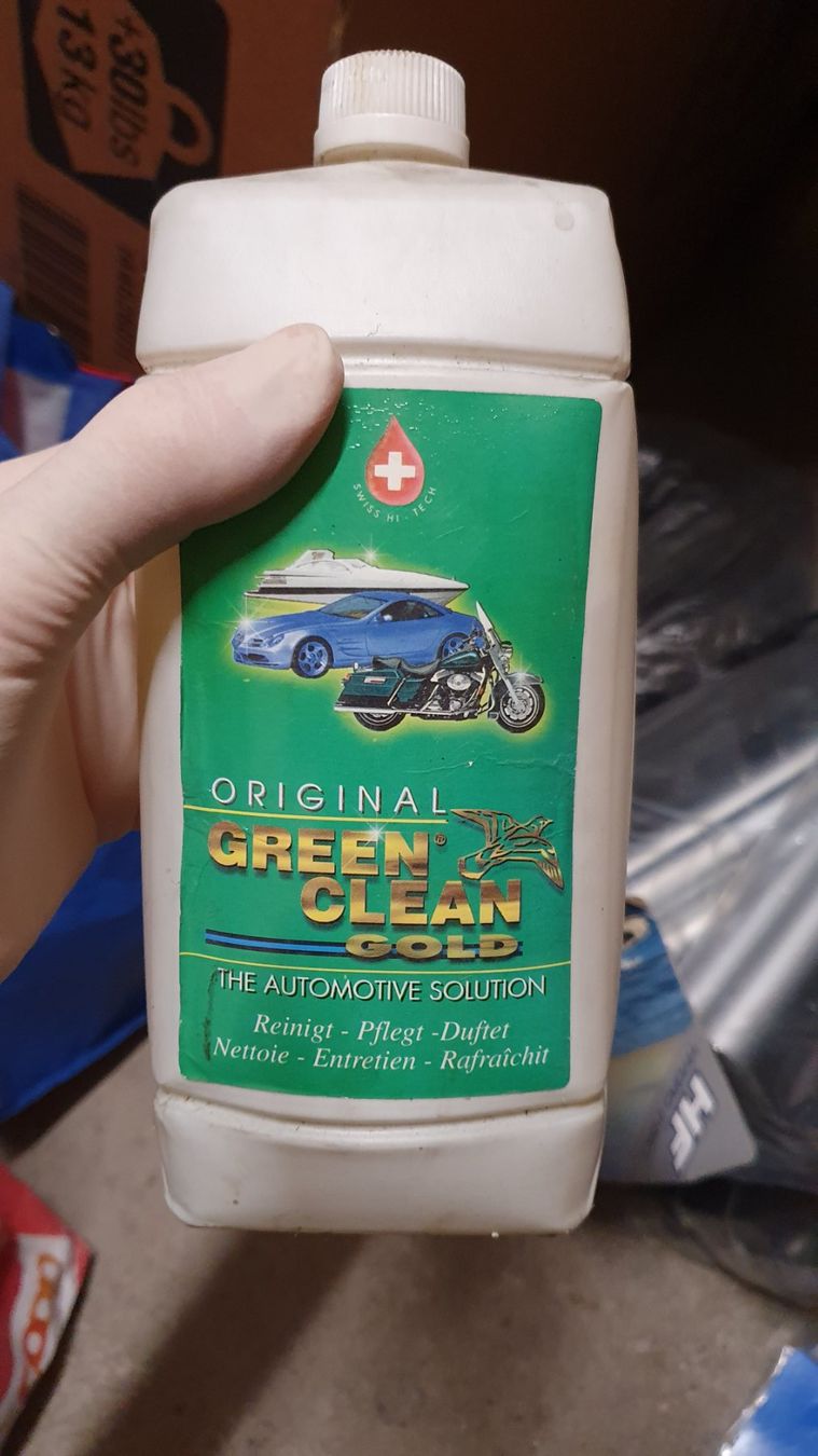Flasche konzentrierter Fahrzeugreiniger Green Clean Gold (Neu und ...