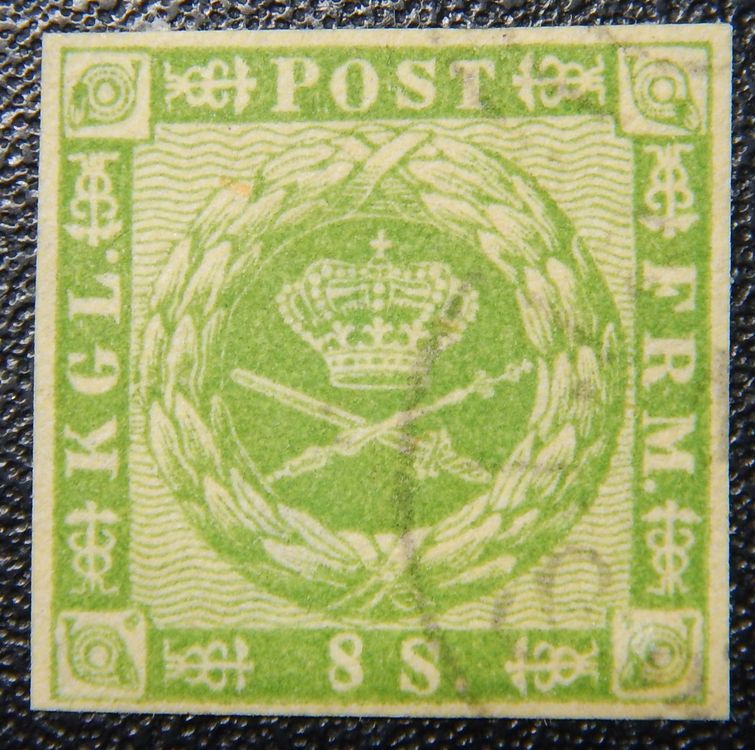 Dänemark Kat. 8 gest. 1858 Kat. 100 Euro (Gebraucht) in Zürich für CHF ...