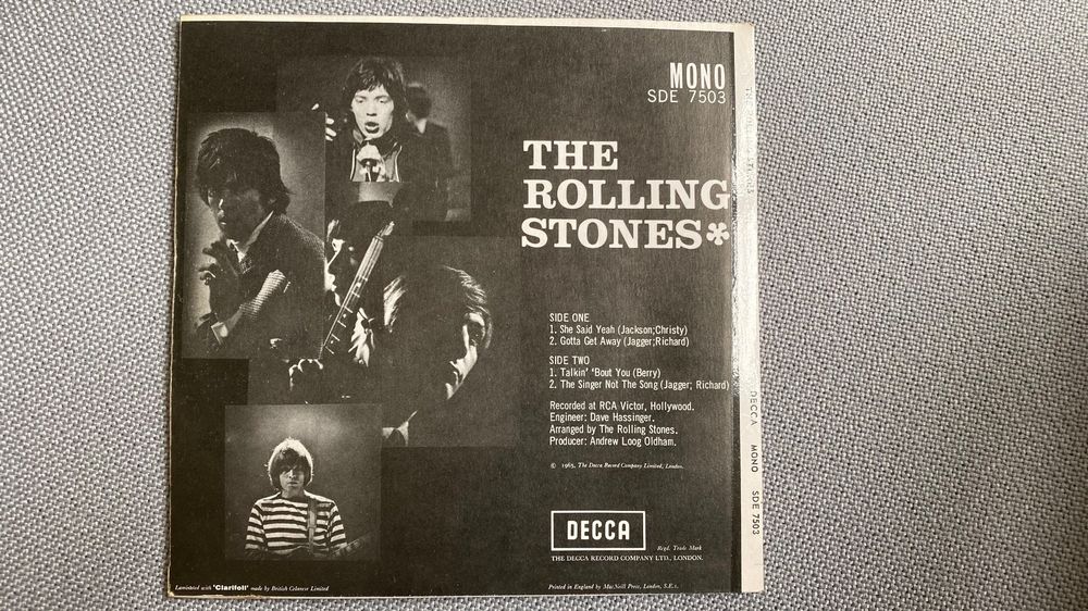 The Rolling Stones EP Decca MONO SDE 7503 England 1965 | Kaufen auf Ricardo