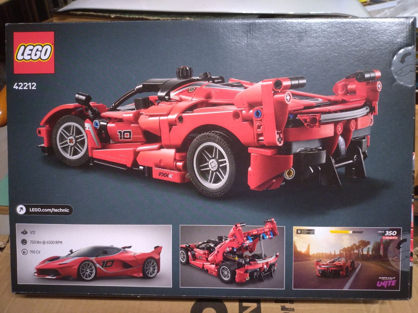 Lego Technic Ferrari FXX K 42212 - Neuf, Boîte Scellée! (Neuf avec ...