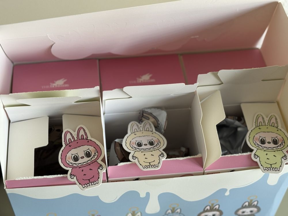 Sesame Bean Labubu Exciting Macaron - Popmart Original (Neu (gemäss ...