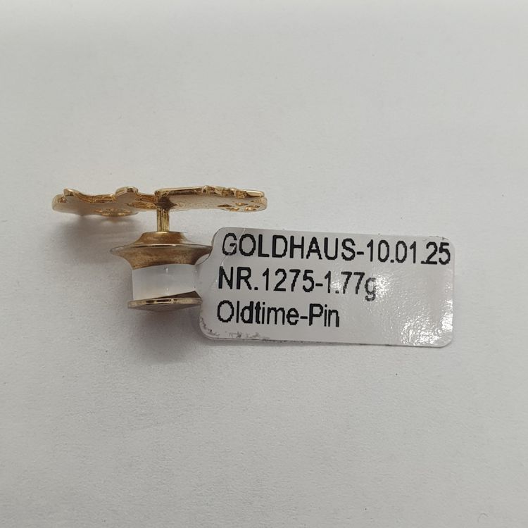 Echt 18k Gold Oldtimer Pin für Anzug (Gebraucht) in Luzern für CHF 237 ...