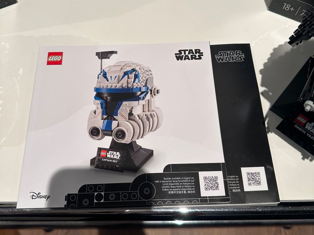 LEGO Star Wars Captain Rex & Darth Vader Helme Set mit OVP! (Gebraucht ...