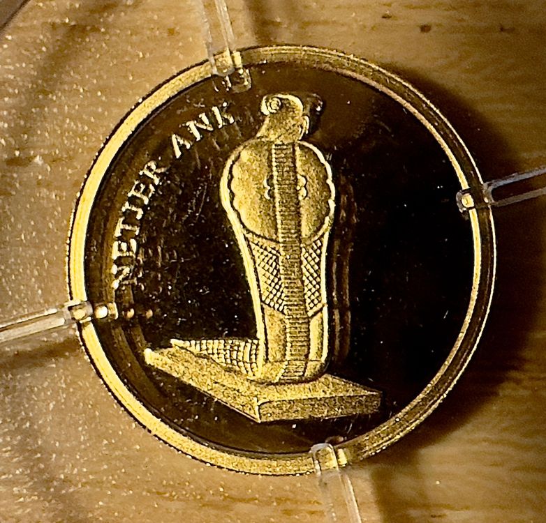 Goldmünze "Netjer - Anch" 2010 (0.5 g) | Kaufen auf Ricardo