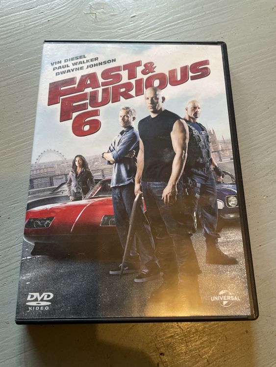 DVD fast & furious 6 (Gebraucht) in moudon für CHF 0.5 – mit Lieferung auf Ricardo kaufen