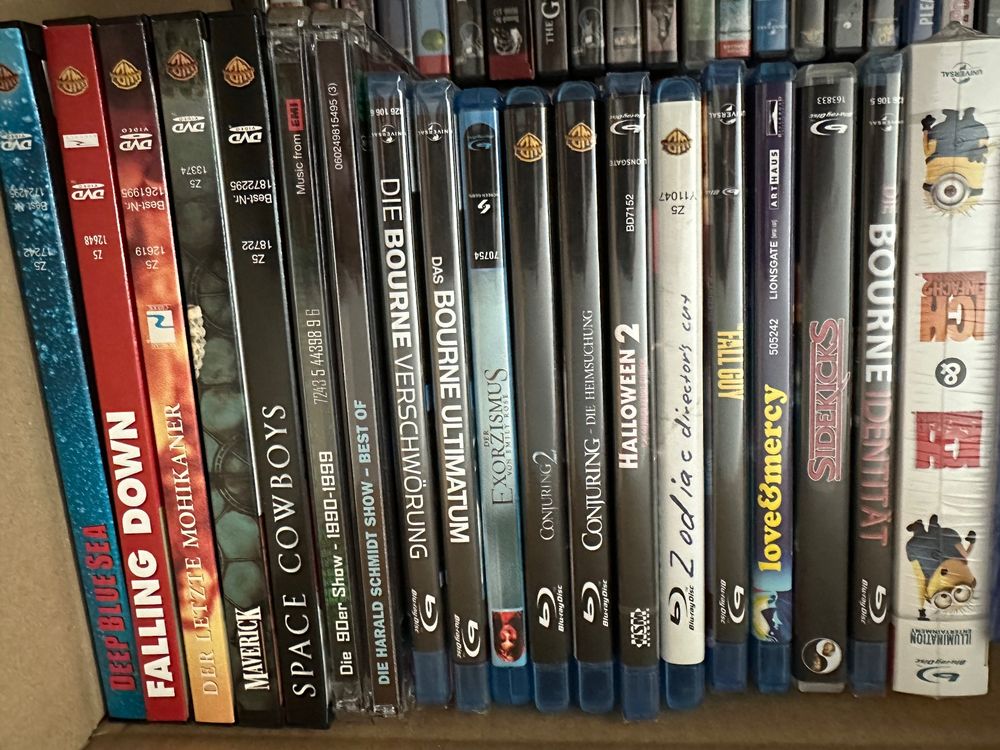 DVD - Über 100 DVD, Filme, Serien, Musik und 12 BluRay-Discs (Gebraucht ...