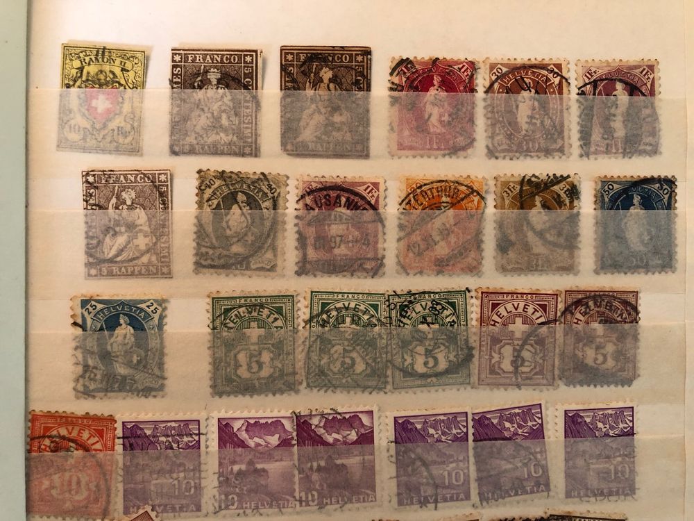 Sammlung mit 2 RAYON und 5 STRUBEL - unaufgeräumt ! (Gebraucht) in Winterthur für CHF 75 – mit ...