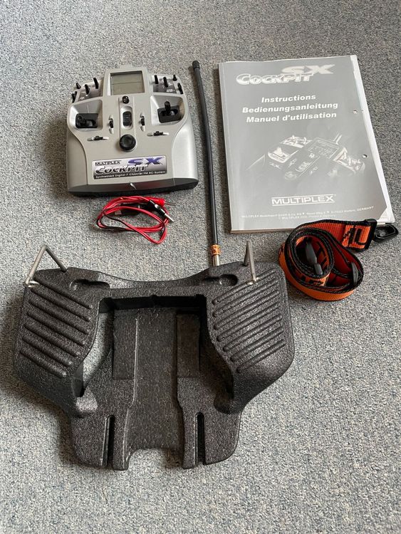 Multiplex Fernsteuerung Cockpit SX mit diversen Empfängern | Kaufen auf ...