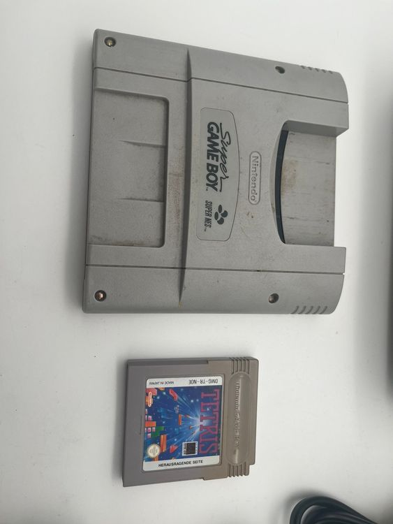 SNES + Tetris Gameboy Adapter Super Nintendo Controller (Gebraucht) in ...