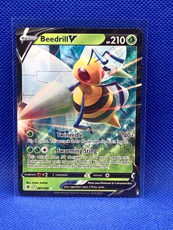 Pokemon ASTRAL RADIANCE / Beedrill V 001 / 189 EN | Kaufen auf Ricardo