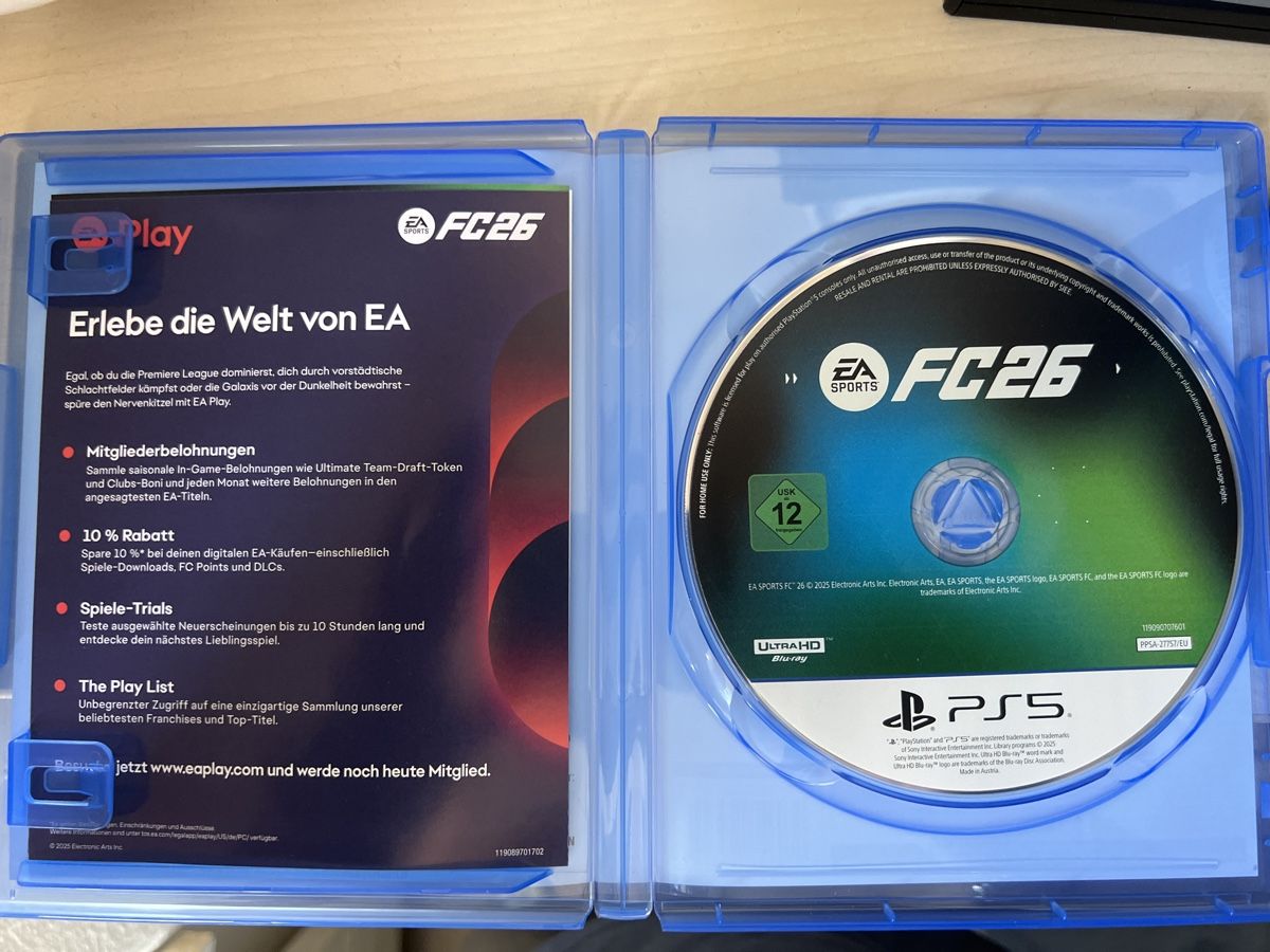 Neues Fussball Game EA FC 24 PS5 - Top Zustand! (Gebraucht) in ...