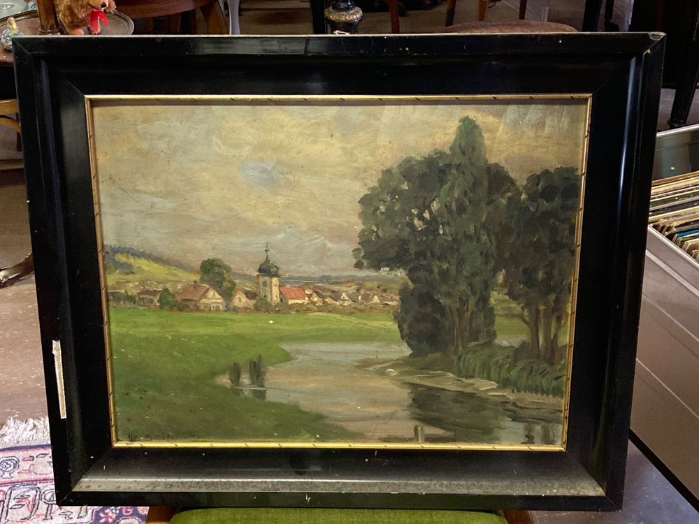 Schäffenacker Otto 1888-1964 Oelbild sign | Kaufen auf Ricardo