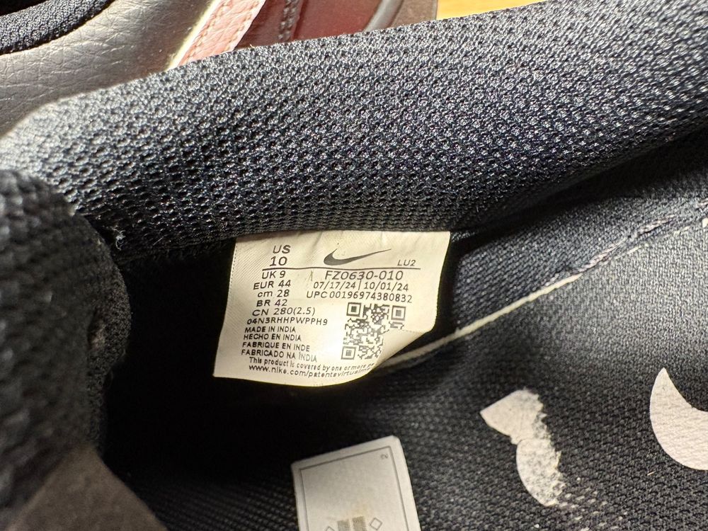 🚀 Nike Court Vision Low Schwarz Weiss | Gr. 44 (Gebraucht) in Bülach ...
