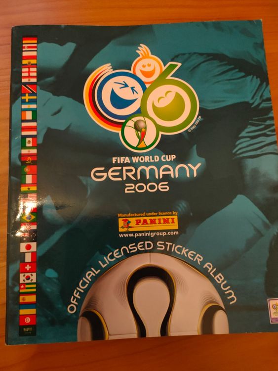 Paniniheft WM Deutschland 2006 komplett | Kaufen auf Ricardo