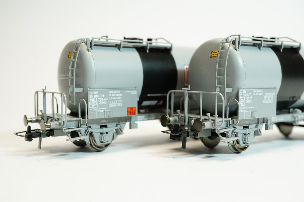 2ß Roco 44113 SBB Kesselwagenset Esso | Kaufen auf Ricardo