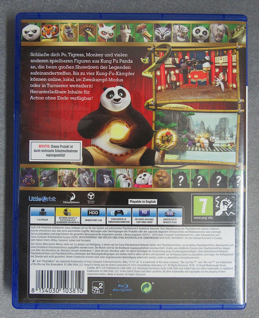 PS4 Spiel - Kung Fu Panda - Showdown der Legenden (Gebraucht) in ...