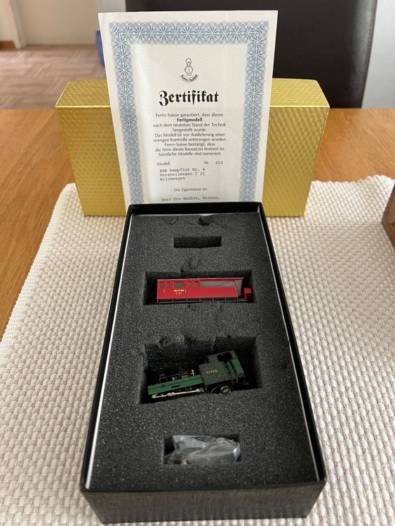 Ferro-Suisse Brienz-Rothorn-Bahn H0e /1:87 (Neu und originalverpackt) in Schaffhausen für CHF ...