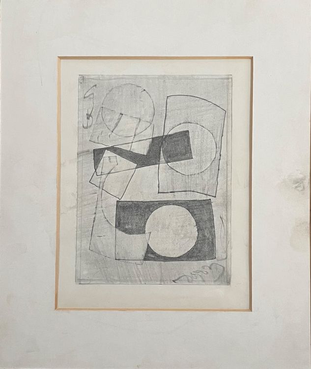 Konkrete Zeichnung Unl Sig (Gebraucht) in Root für CHF 25 – mit Lieferung auf Ricardo kaufen