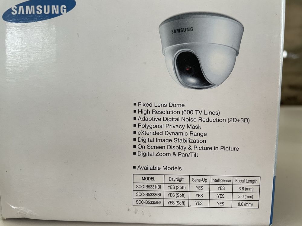 Caméra Samsung de surveillance analogique (Neu und originalverpackt) in Miège für CHF 15 – mit ...