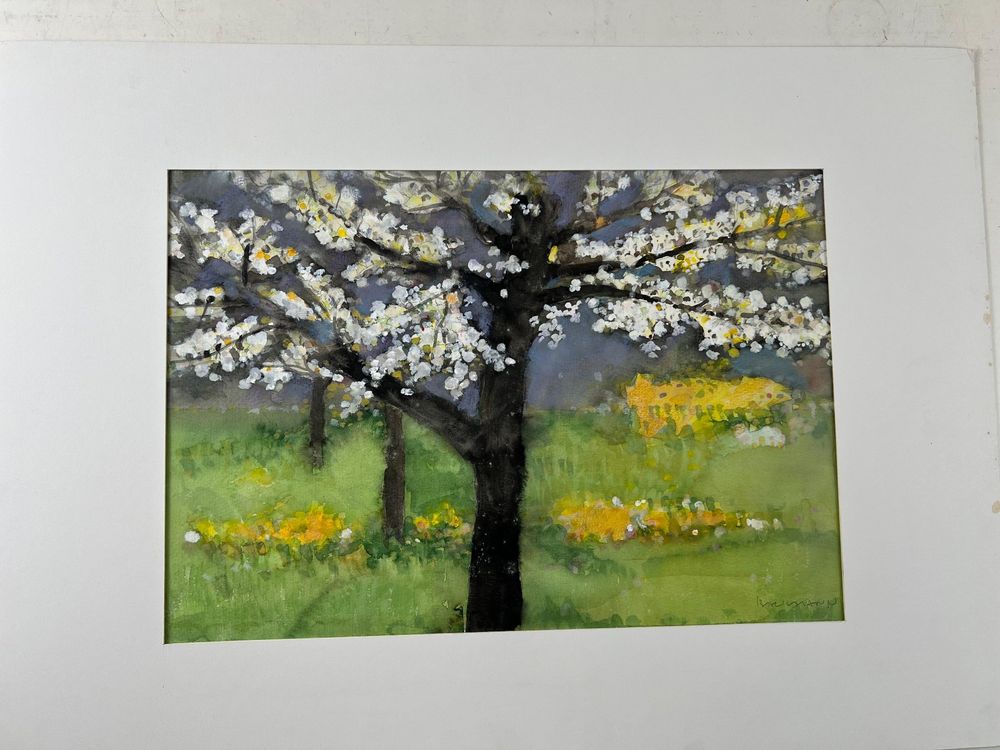 Walter Bachmann Aquarell Handsigniert | Kaufen auf Ricardo