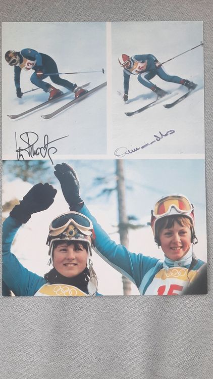 Magazinbild MarieTherese Nadig und Annemarie Moser Proell (Gebraucht ...