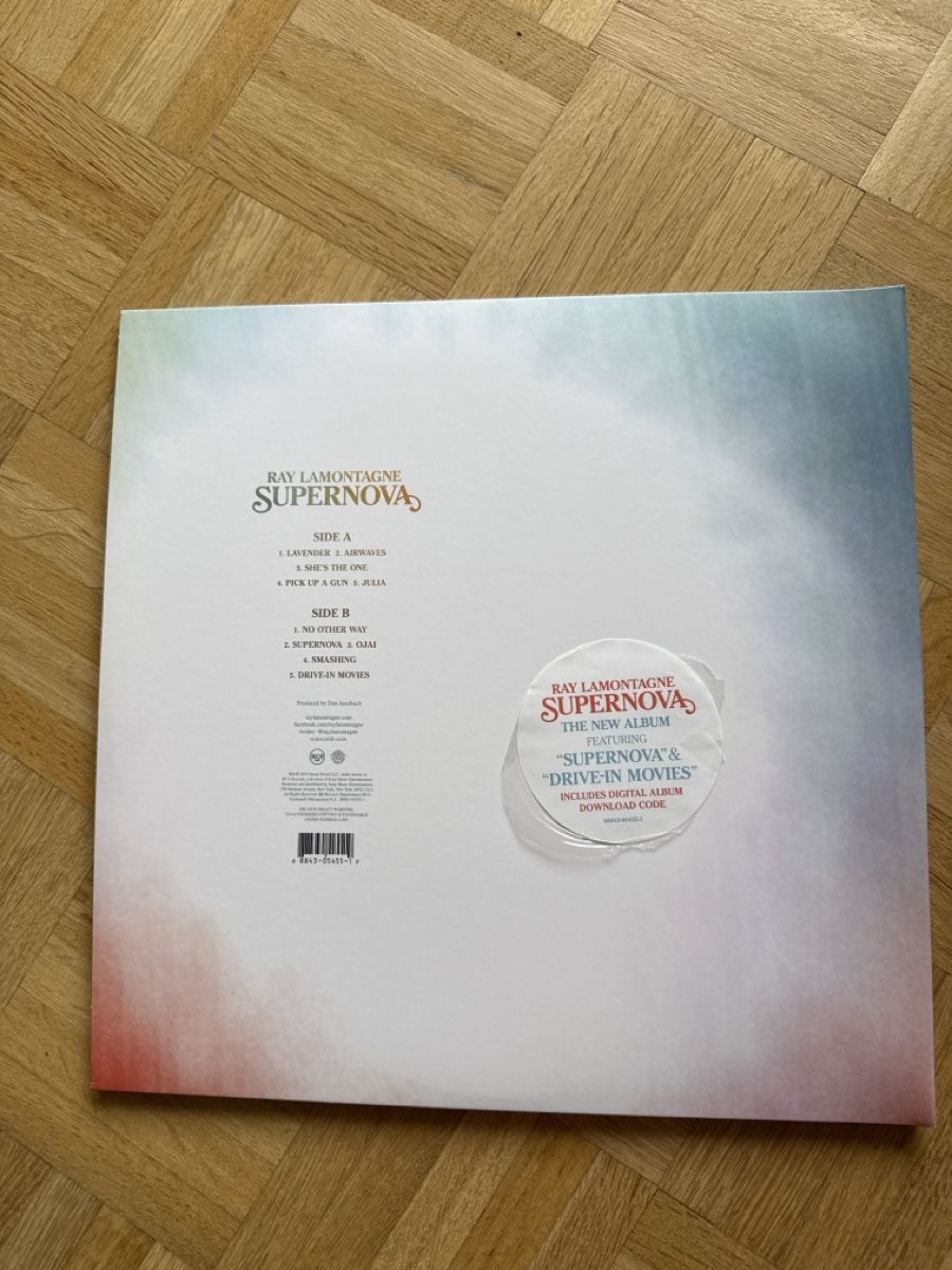 Ray LaMontagne - Supernova Vinyl LP US press rare!! (Gebraucht) in St ...