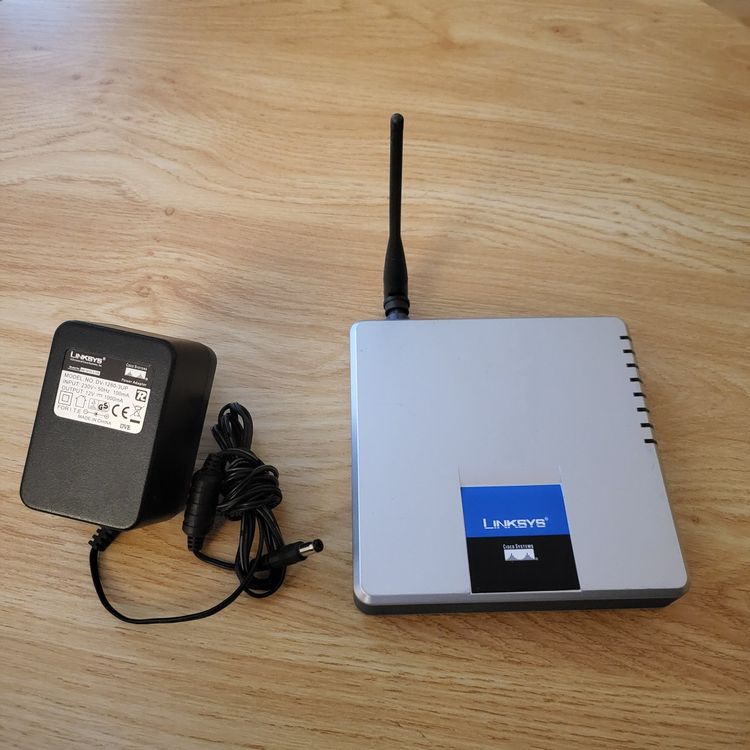 LINKSYS Cisco WiFi Wireless ADSL Modem Model WAG200G (Gebraucht) in ...