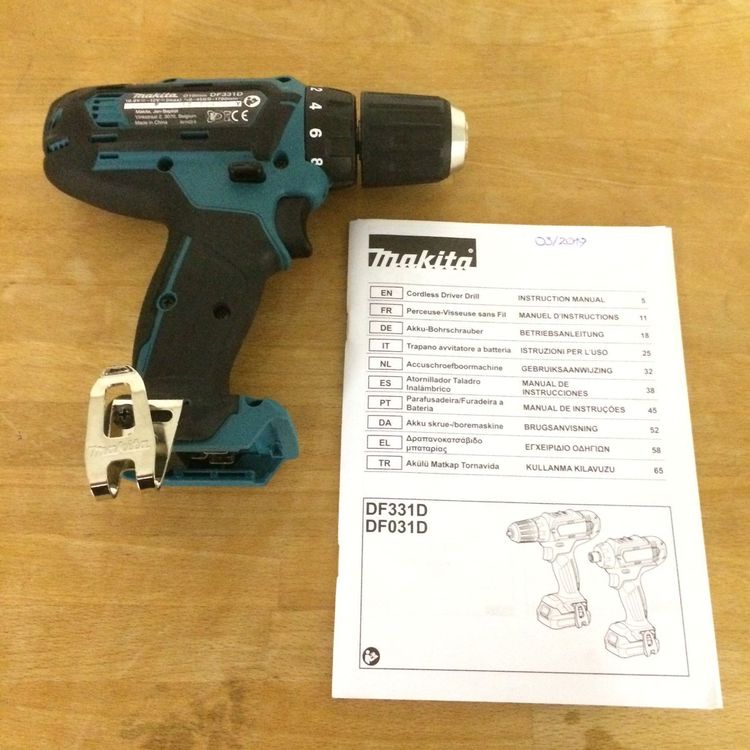 Makita DF331D 12V CXT Akkuschrauber (Neu (gemäss Beschreibung)) in Wil SG für CHF 43 – mit ...