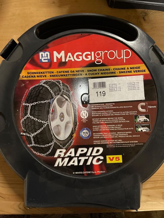 Schneketen Maggigroup (Neu und originalverpackt) in Wettingen für CHF 10 – mit Lieferung auf ...