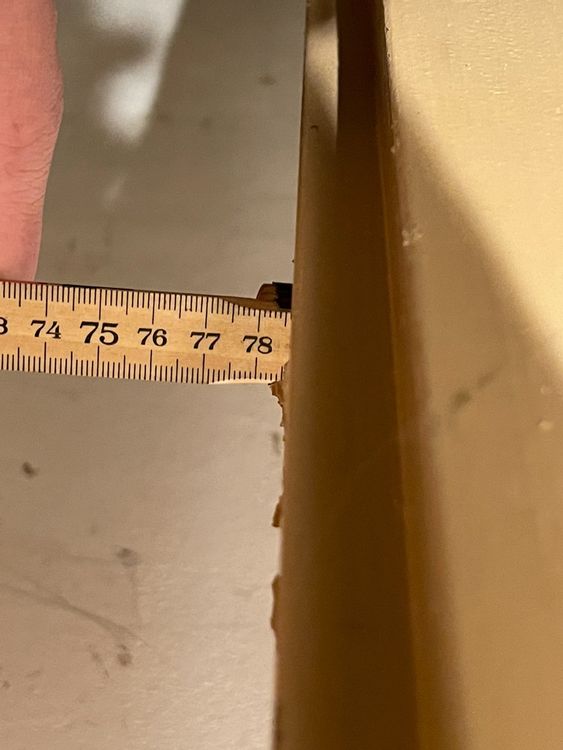 Tür mit Rahmen inkl. Schloss und Schlüssel (181 x 78) | Kaufen auf Ricardo