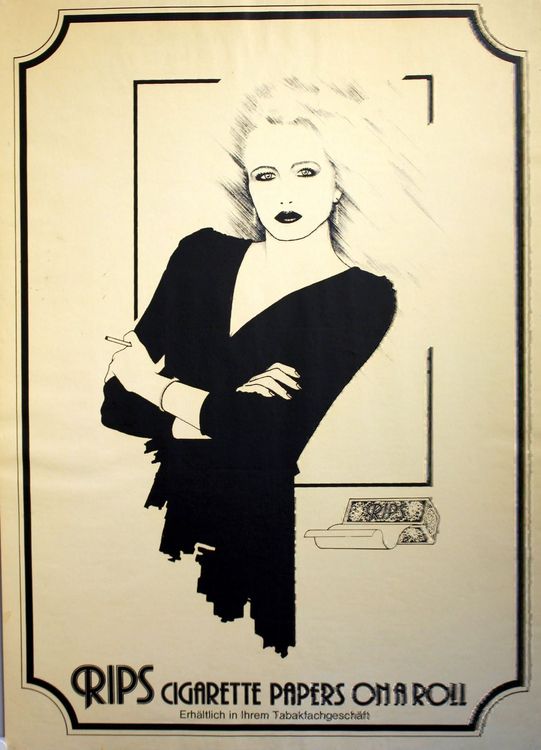 RIPS Cigarette Papers on a Roll Original poster (Gebraucht) in Eggenwil ...