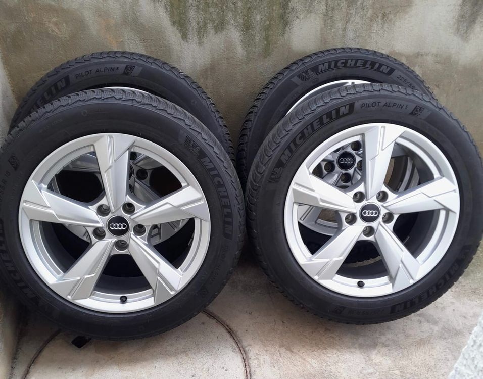 Original Audi Alufelgen 18" inkl Winterpneu (Gebraucht) in Rickenbach ...