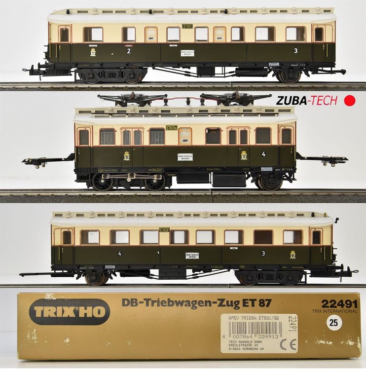 Trix 22491 Triebzug ET 831 3-tlg DB KPEV (Gebraucht) in St. Gallen für CHF 93 – mit Lieferung ...